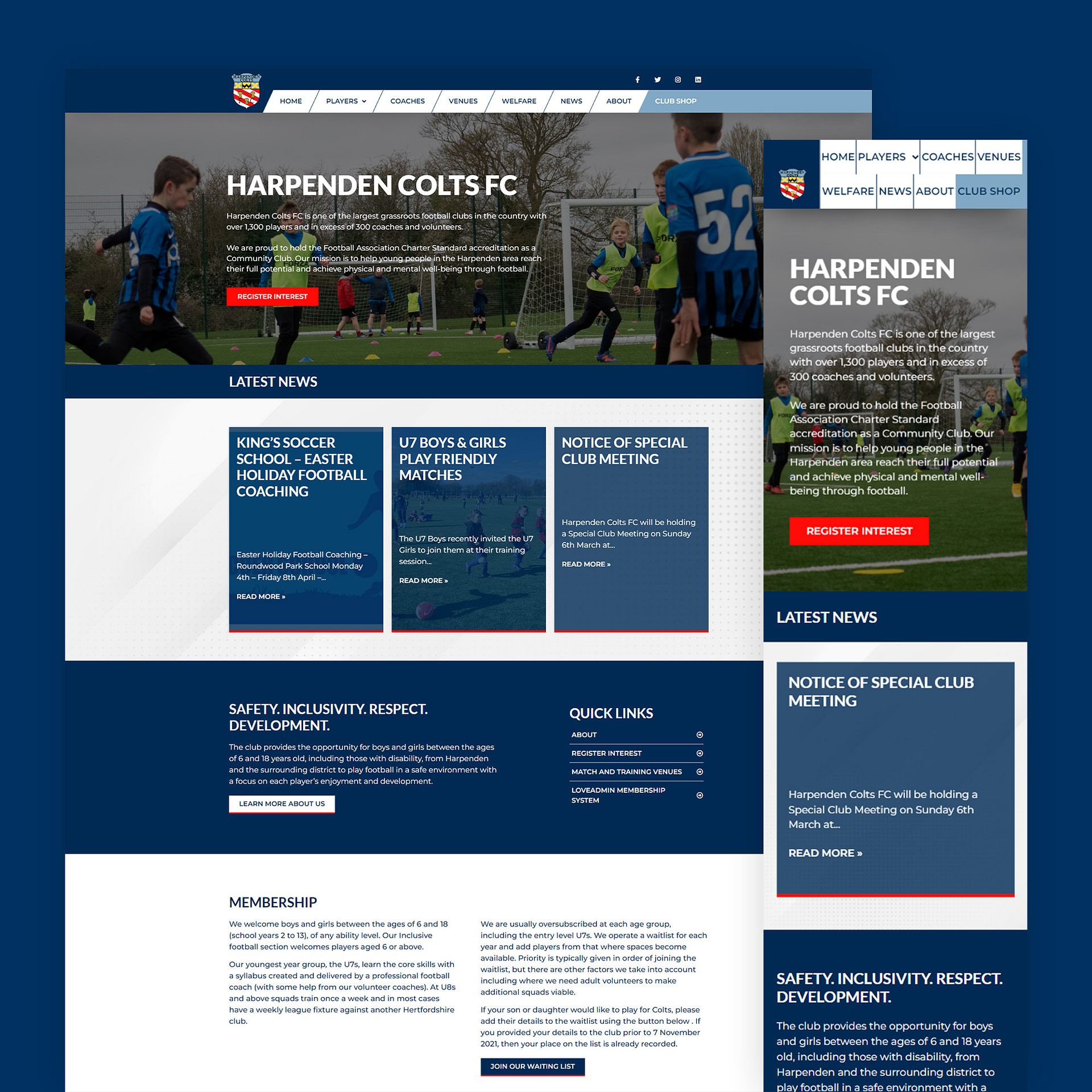 Harpenden Colts FC - aminocreates